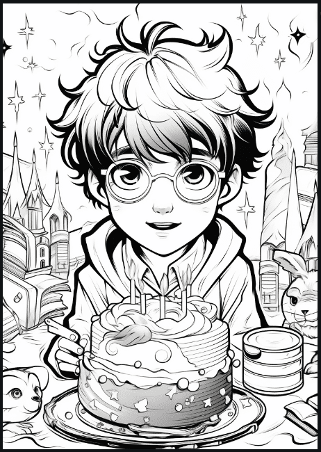 Free Birthday Coloring Pages For Kids! Color To Celebration