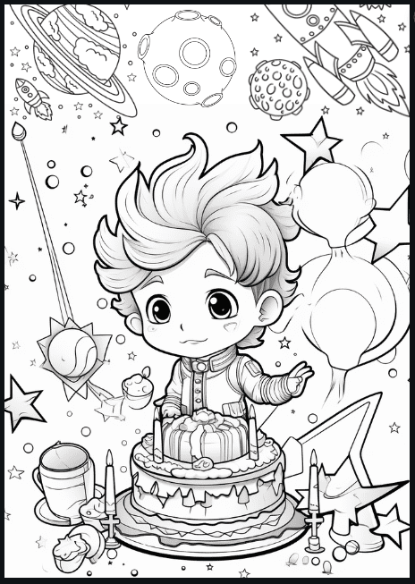 Free Birthday Coloring Pages For Kids! Color To Celebration
